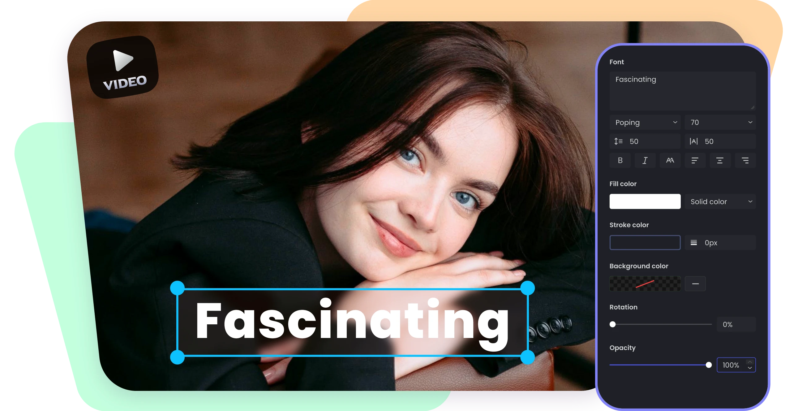 Add Text to Video Online Free with AI - Add Text and Customize | Clipfly