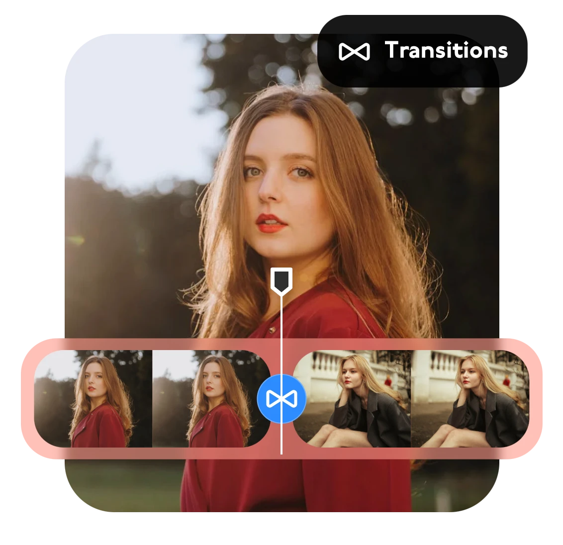 Free Online Video Transitions: Add Effects & Motion | Clipfly