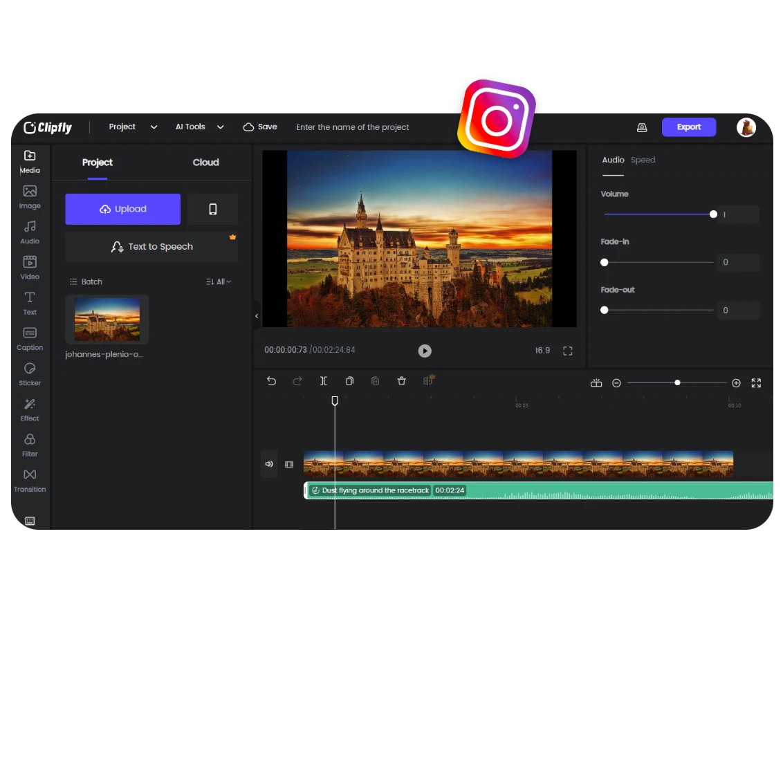 Online Free Instagram Video Maker | Clipfly Online Free Instagram Video Maker | Clipfly