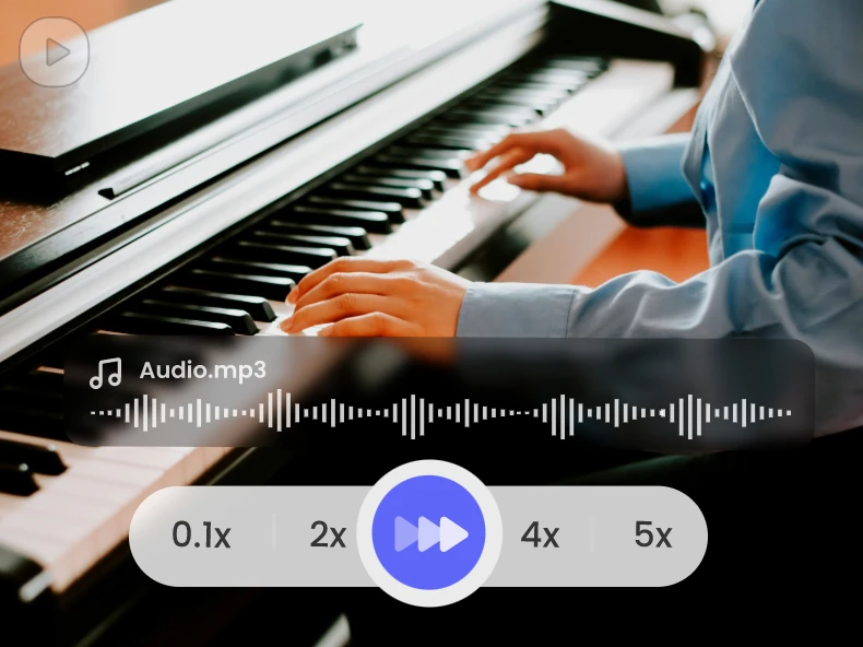 Free Audio Speed Changer: Speed up & Slow down Music | Clipfly