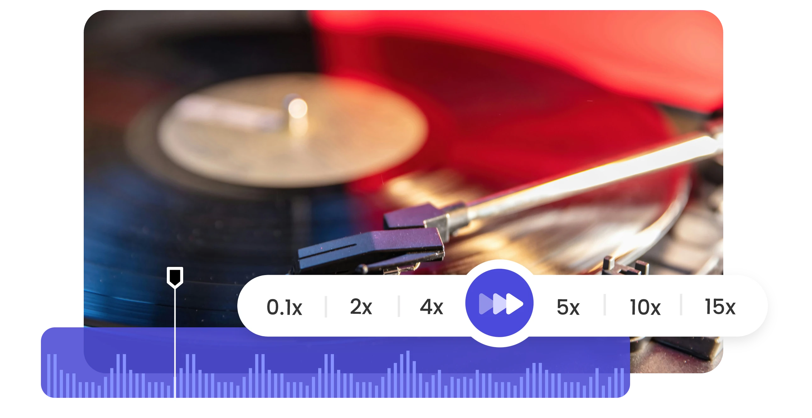 Free Audio Speed Changer: Speed up & Slow down Music | Clipfly