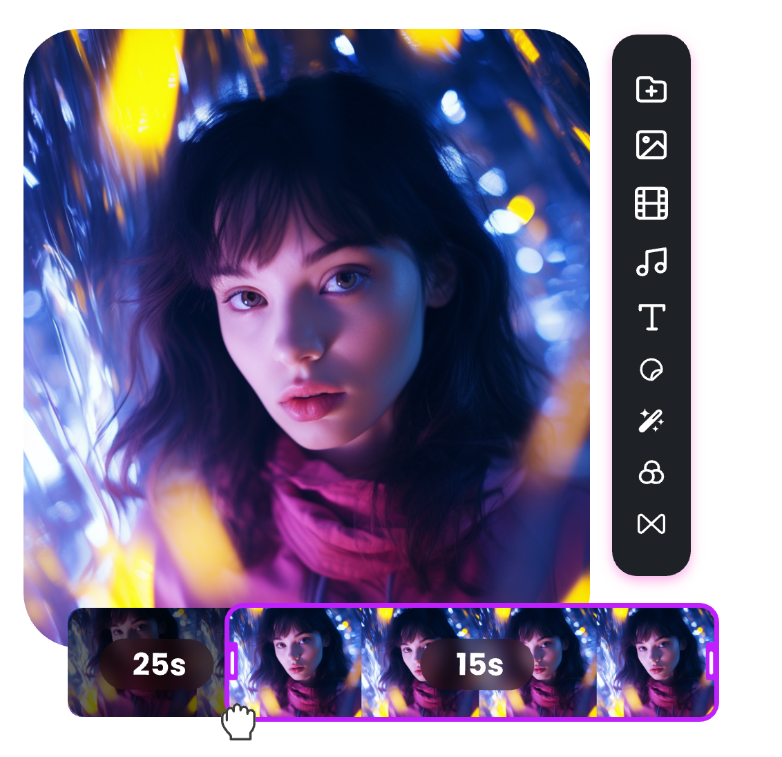 endless video editing tools in clipfly