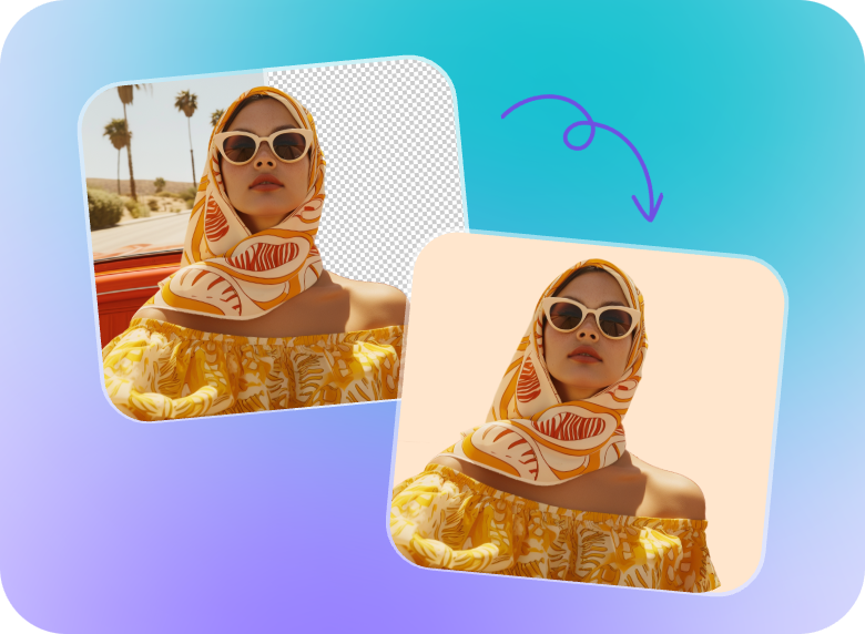 remove and change video background